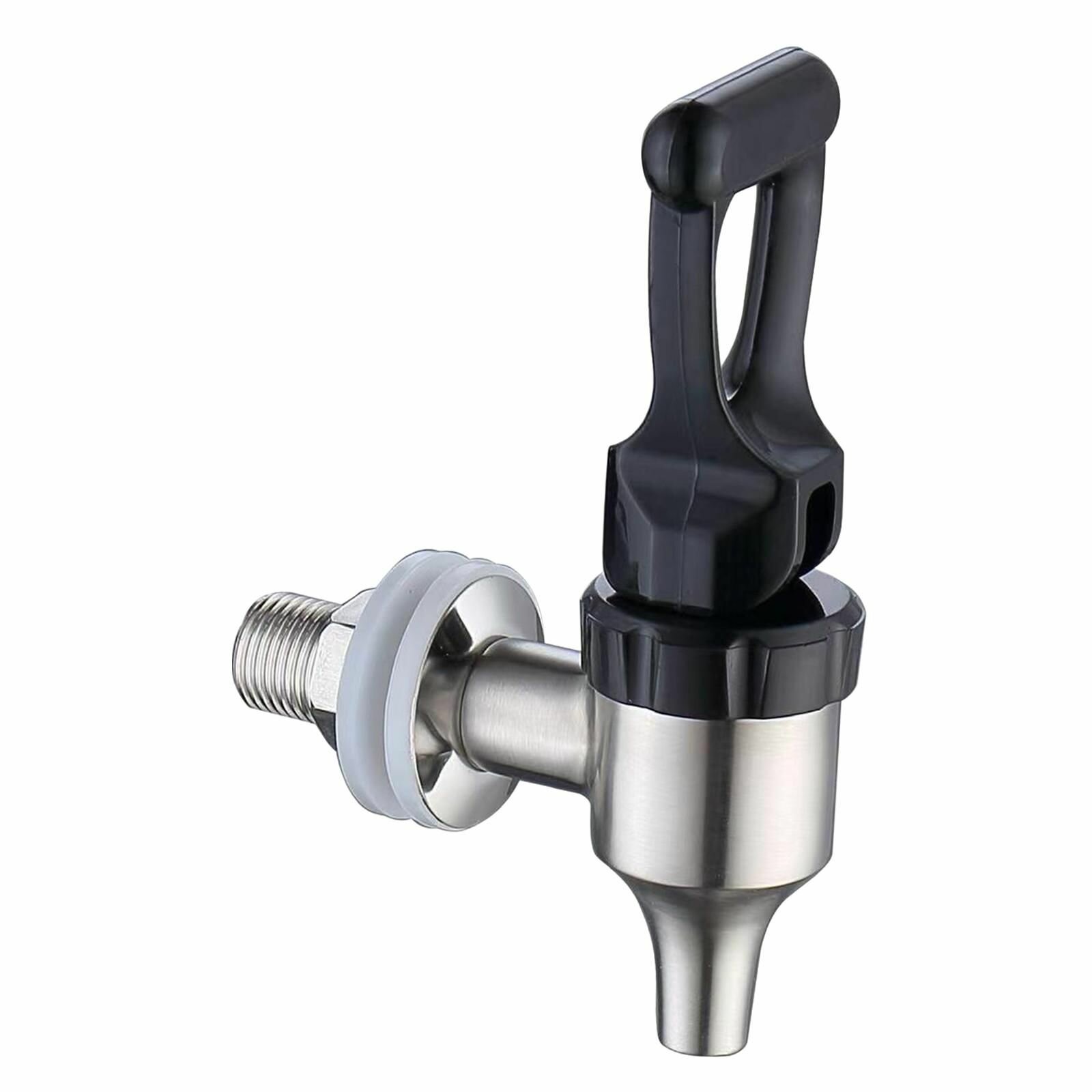 Запасной кран для диспенсера напитков, нержавеющая сталь, резьба М16х1.5, пресс-тип