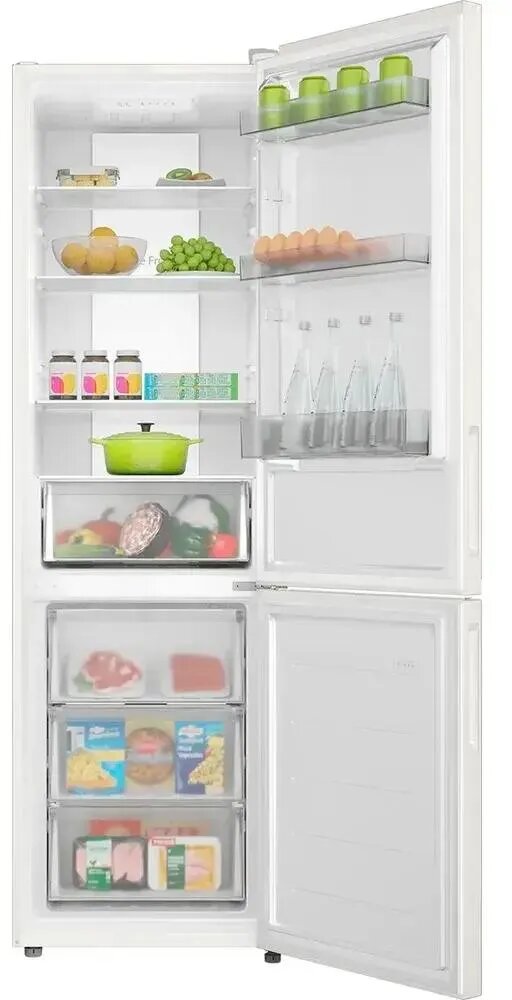 BJ0XR7E00RU / Холодильник двухкамерный Candy Combi CFN6200C бежевый