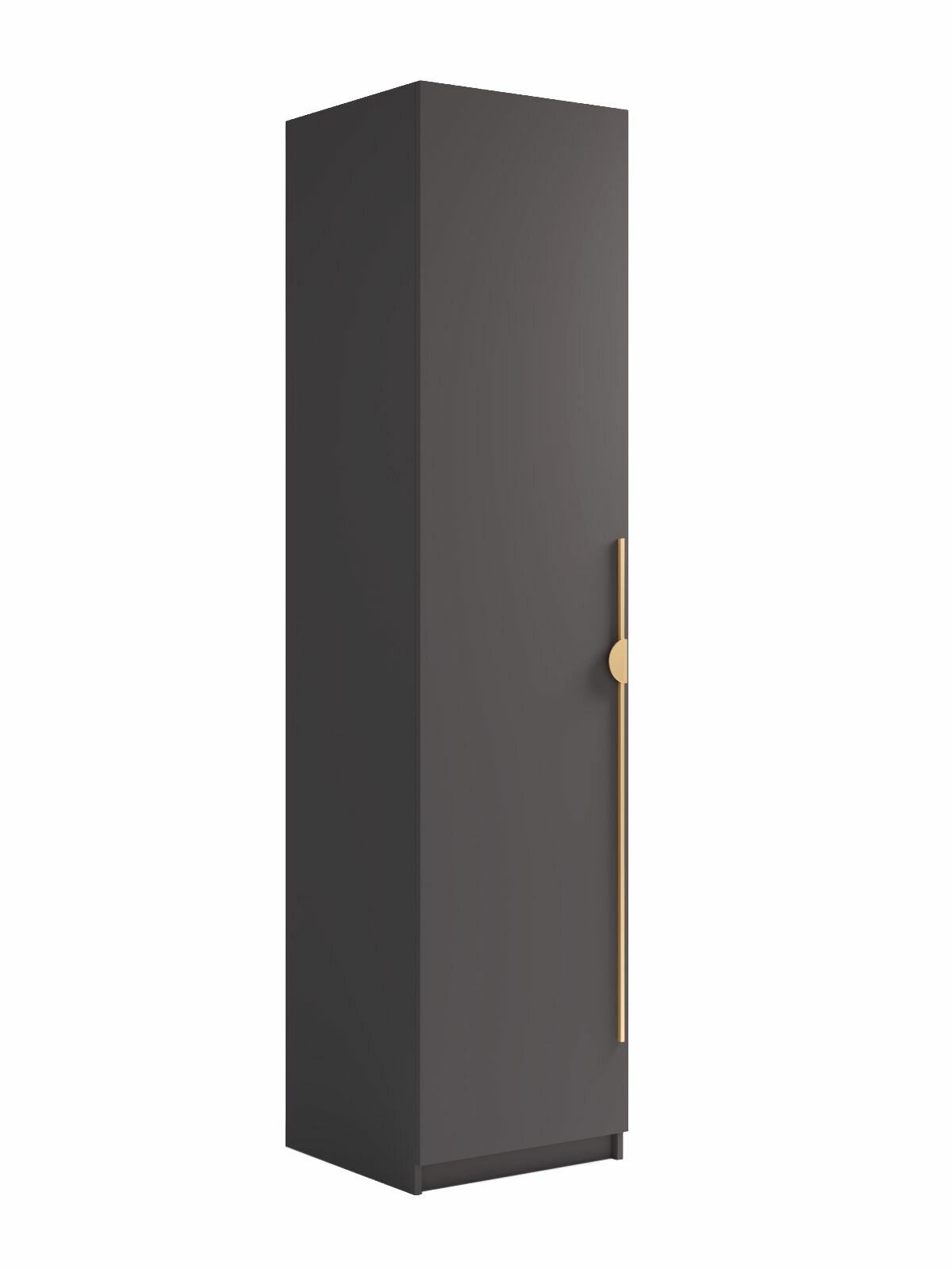 Шкаф для одежды распашной со штангой Лорена Голд 210 см х 40 см х 70 см