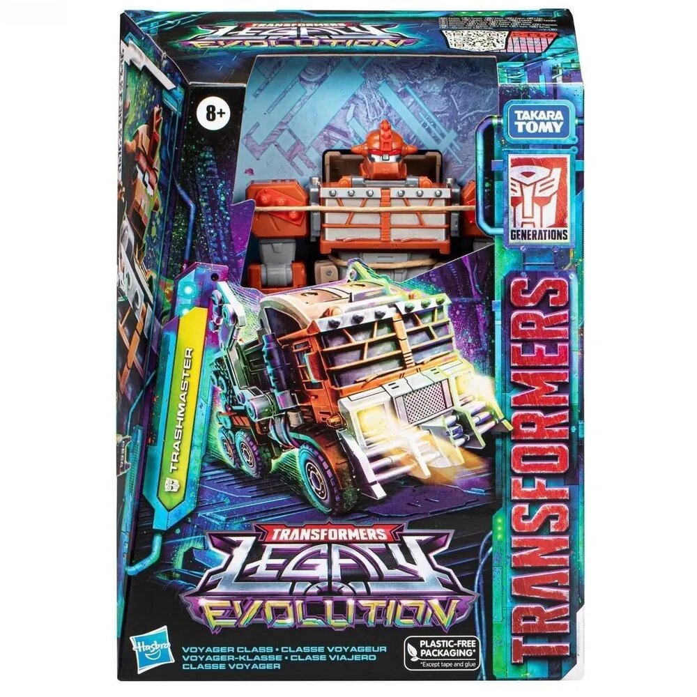 Трансформеры игрушки Hasbro Transformers Legacy Evolution Voyager Class Trashmaster (17.8cm) F7209