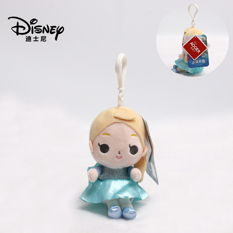 Disney подлинные товары Frozen 2 Плюшевые игрушки фильм в том же стиле Анна Эльза Кукла мультфильм Снежное сокровище