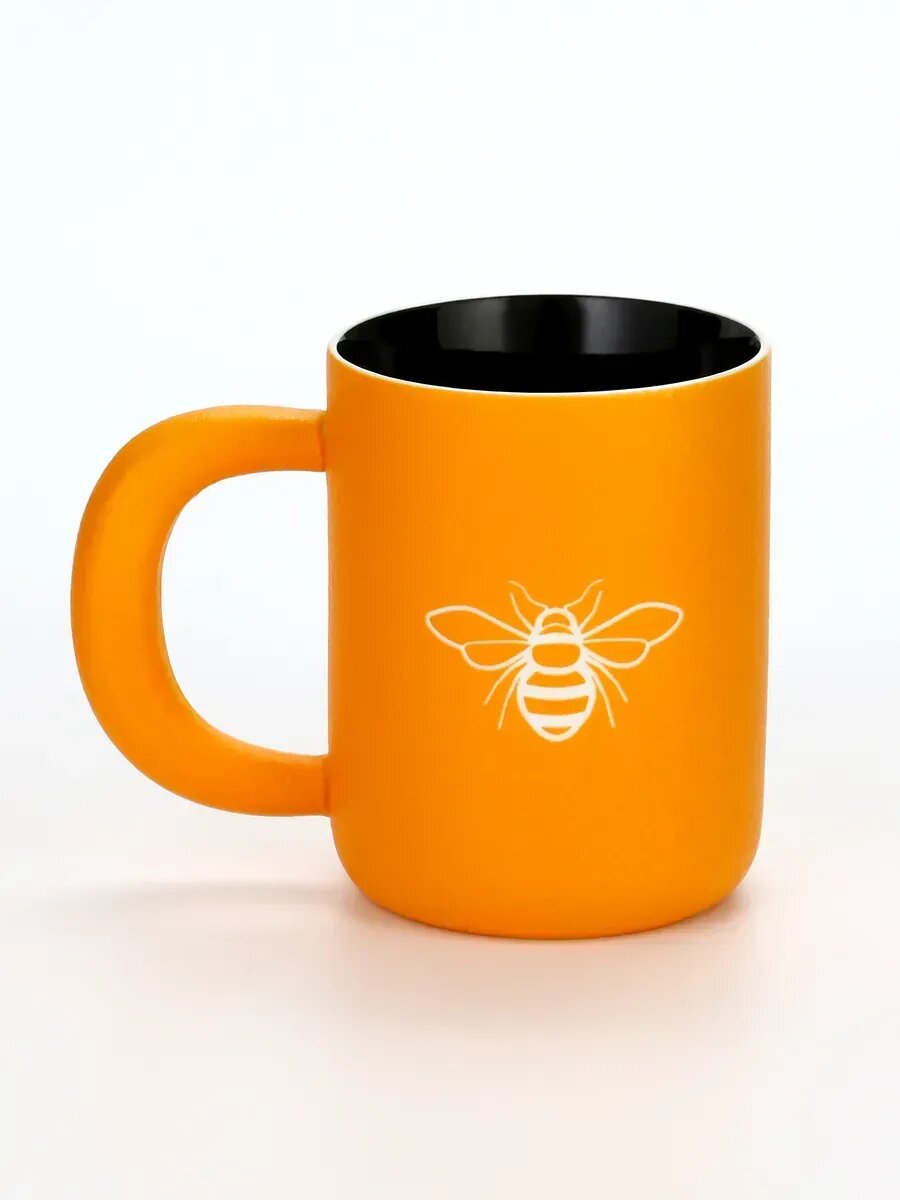 Кружка керамическая «Пчела», 400 мл