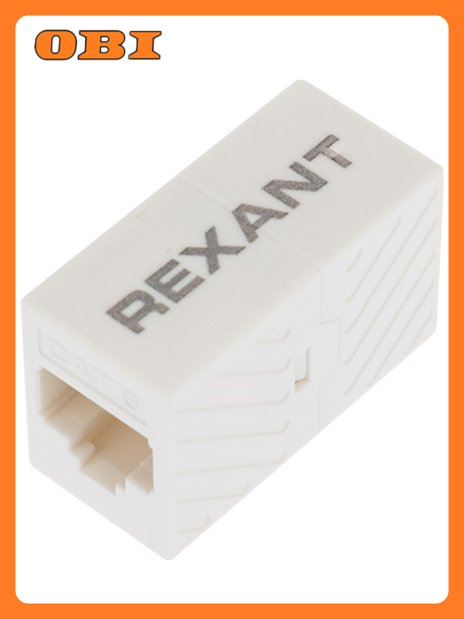 Адаптер проходной REXANT UTP RJ-45(8P8C) CAT 6