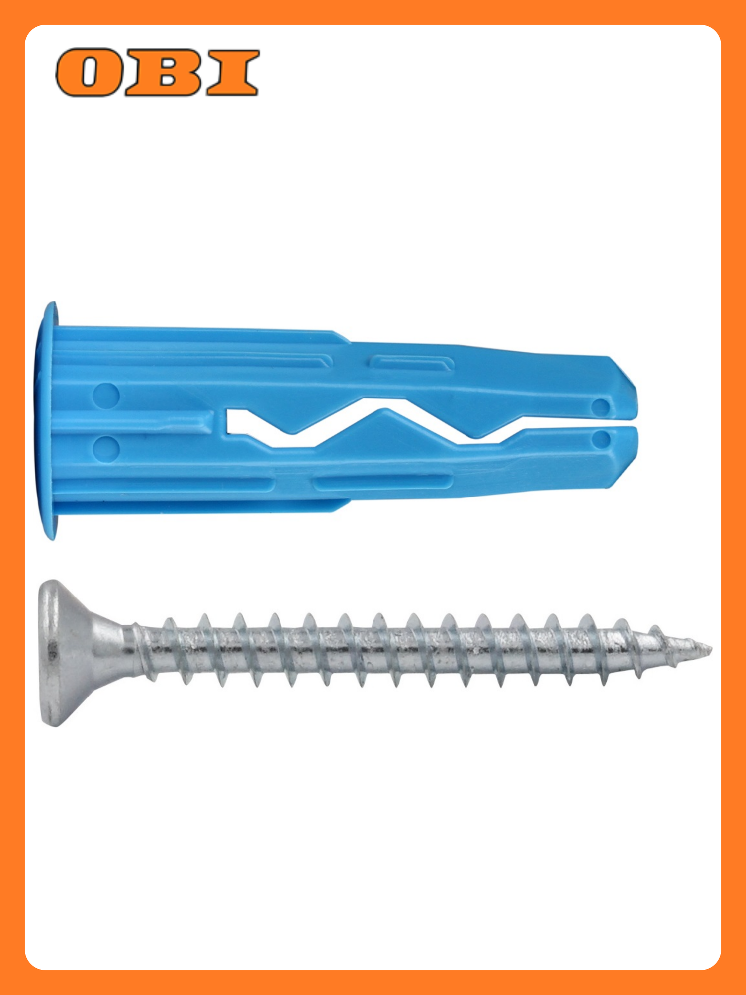 Дюбель универсальный европартнер MULTI 8х32 с шурупом 4,5x40 мм 50 шт