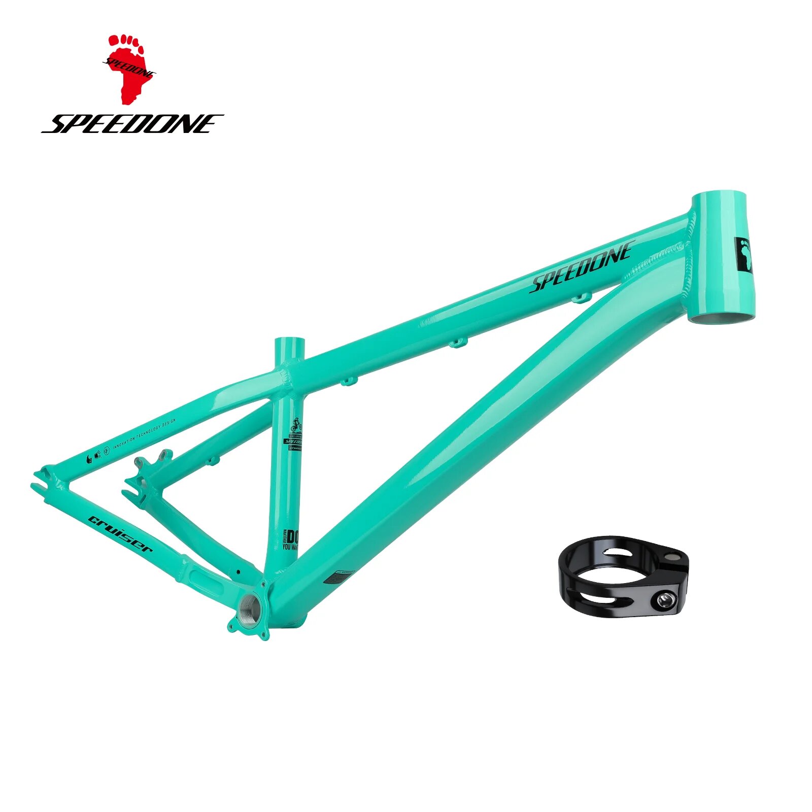 Рама SPEEDONE Cruiser Dirt Jump 26 дюймов Изумрудный, 26inch-Blue