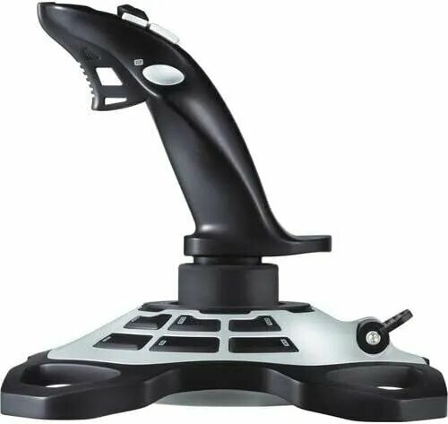 Logitech Геймпад, Проводной, серый, черный