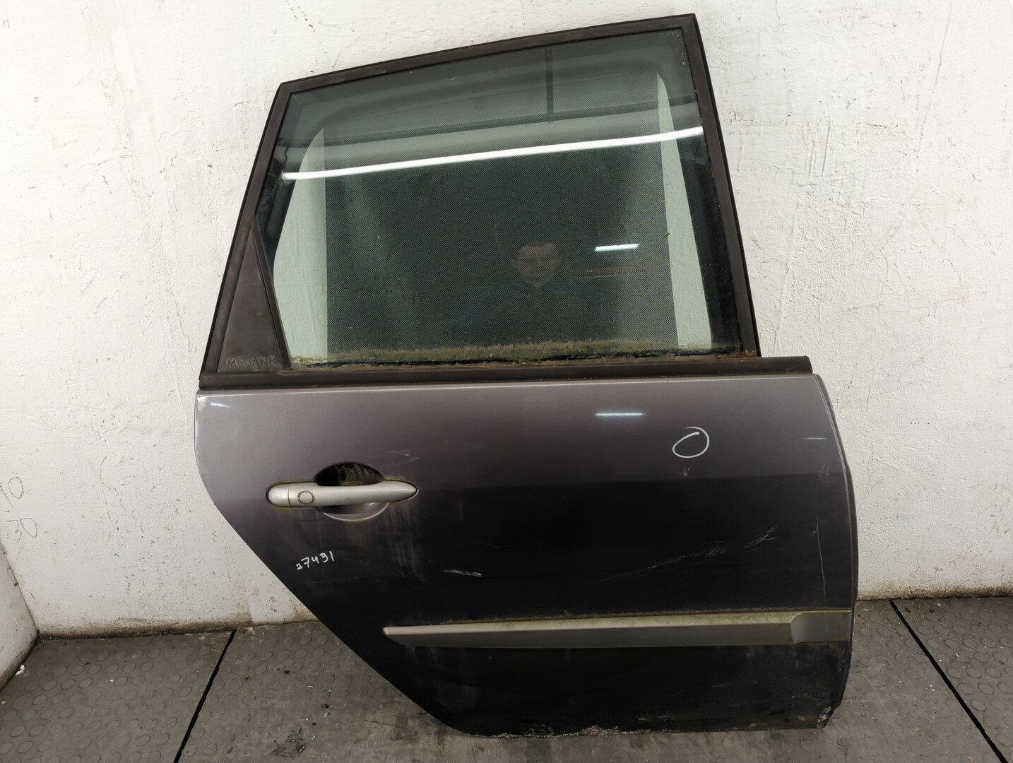 Дверь боковая (легковая) правая задняя Renault Scenic Б/У