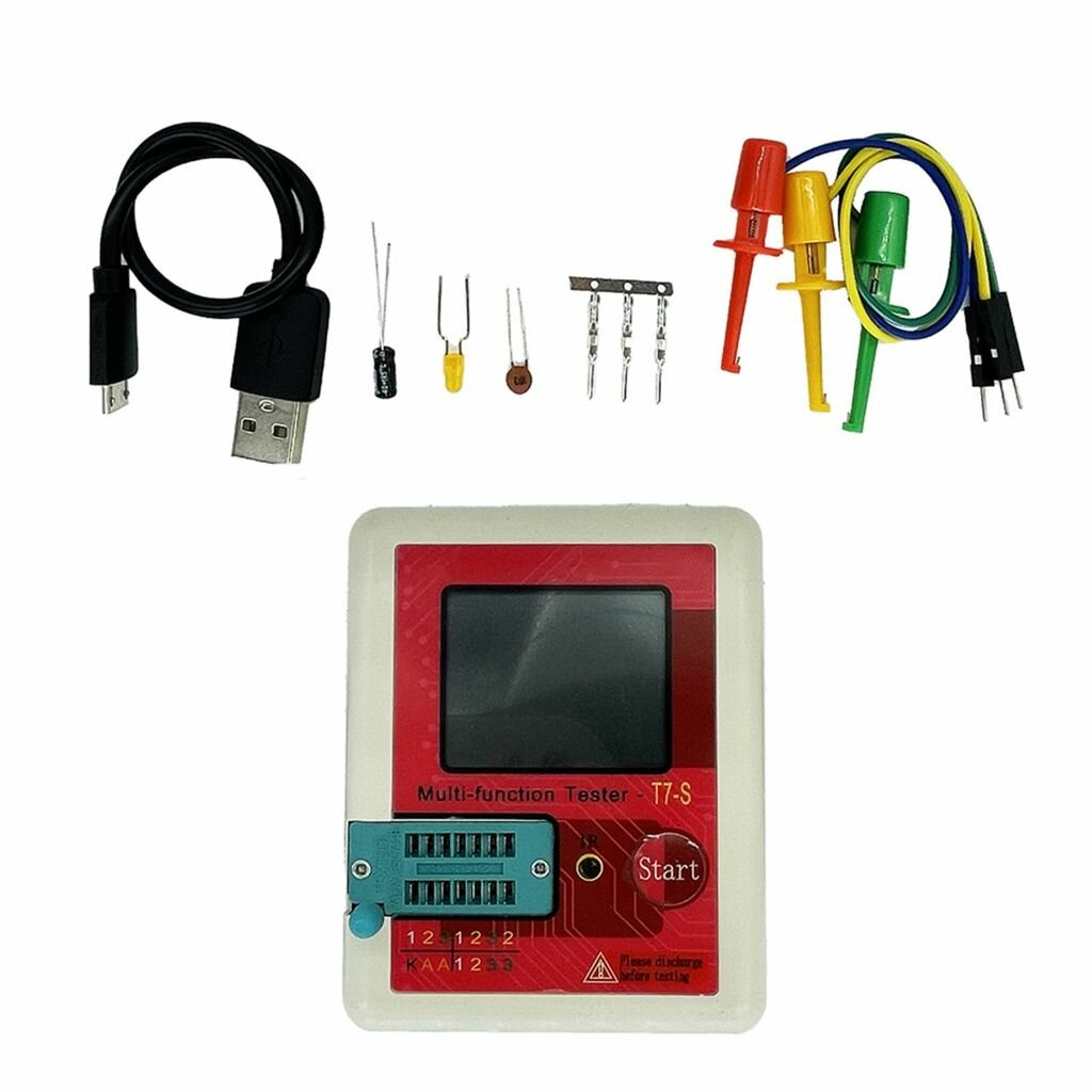 Тест -тестер мультиметровый цифровой диодный триод -конденсатор