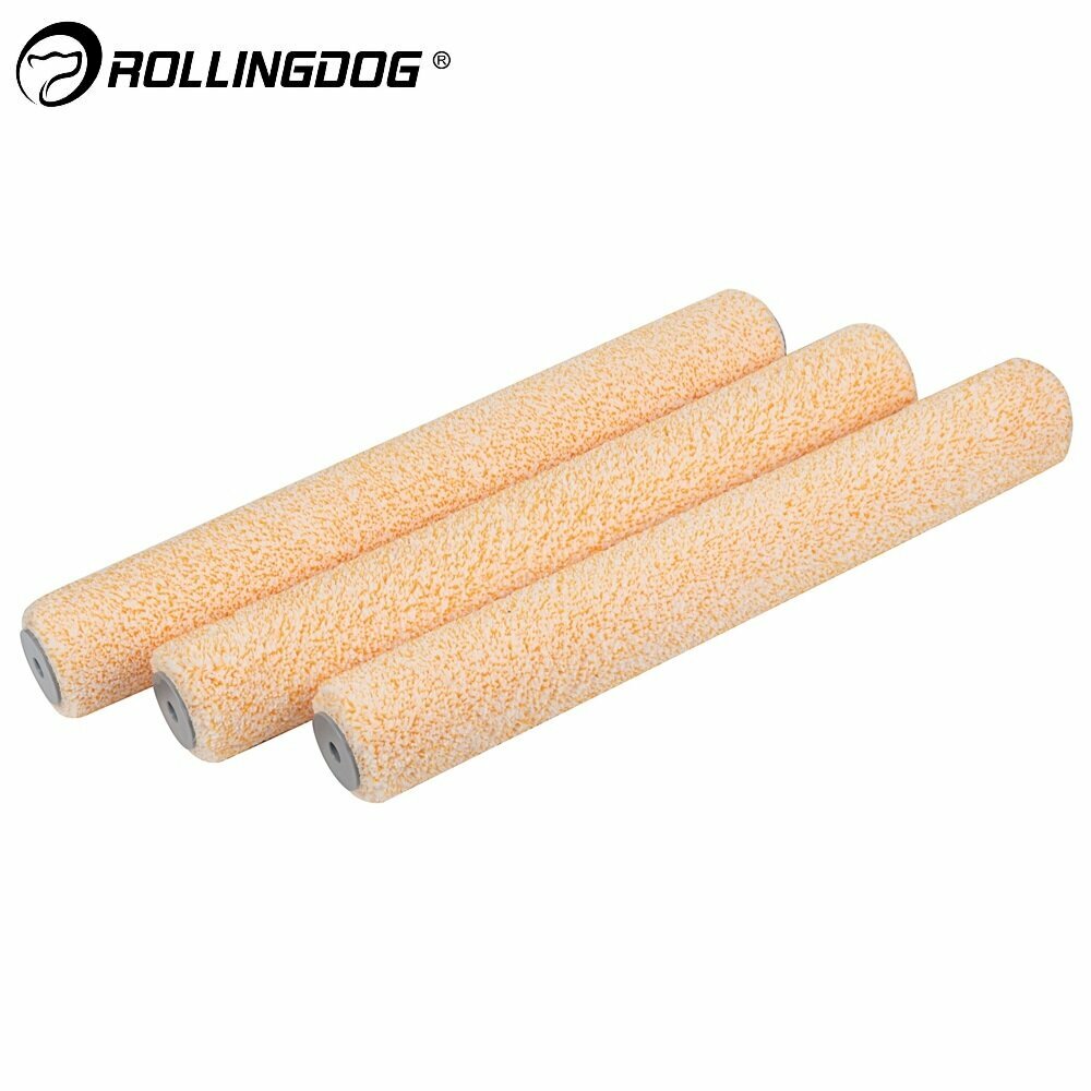 Набор валиков Rollingdog SUPER-MICRO 3шт, 457мм, ворс 9.5мм, для каркаса 38мм, микрофибра арт.00397