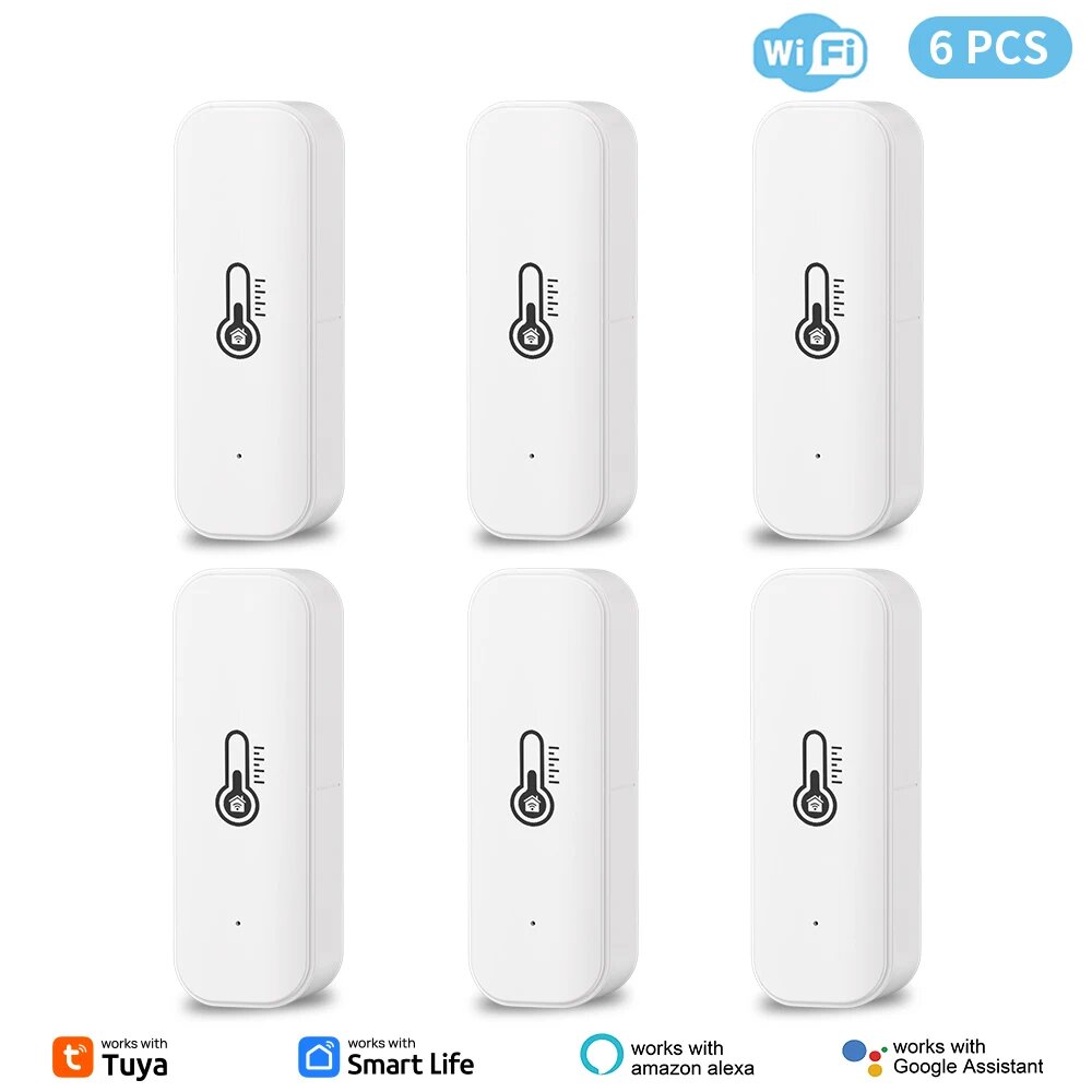Датчик температуры и влажности Wi-Fi 6pcs