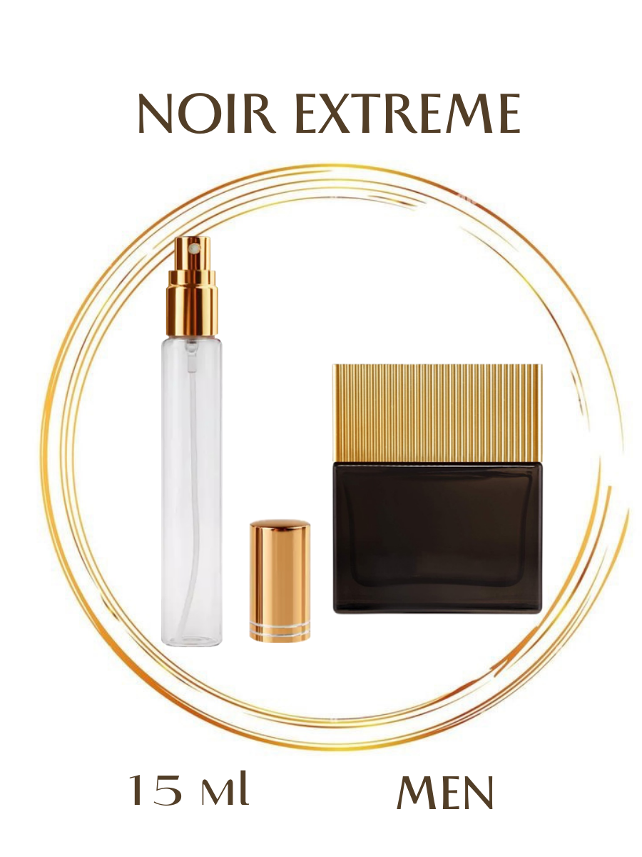 Духи парфюм Noir Extreme спрей 15 мл мужские, восточные, древесные