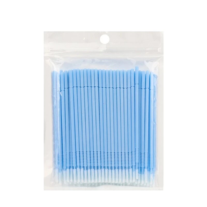100 шт. одноразовые микрокисти со спиральной ручкой, палочки для туши, аппликатор для ресниц, кисти для наращивания ресниц, инструменты для макияжа