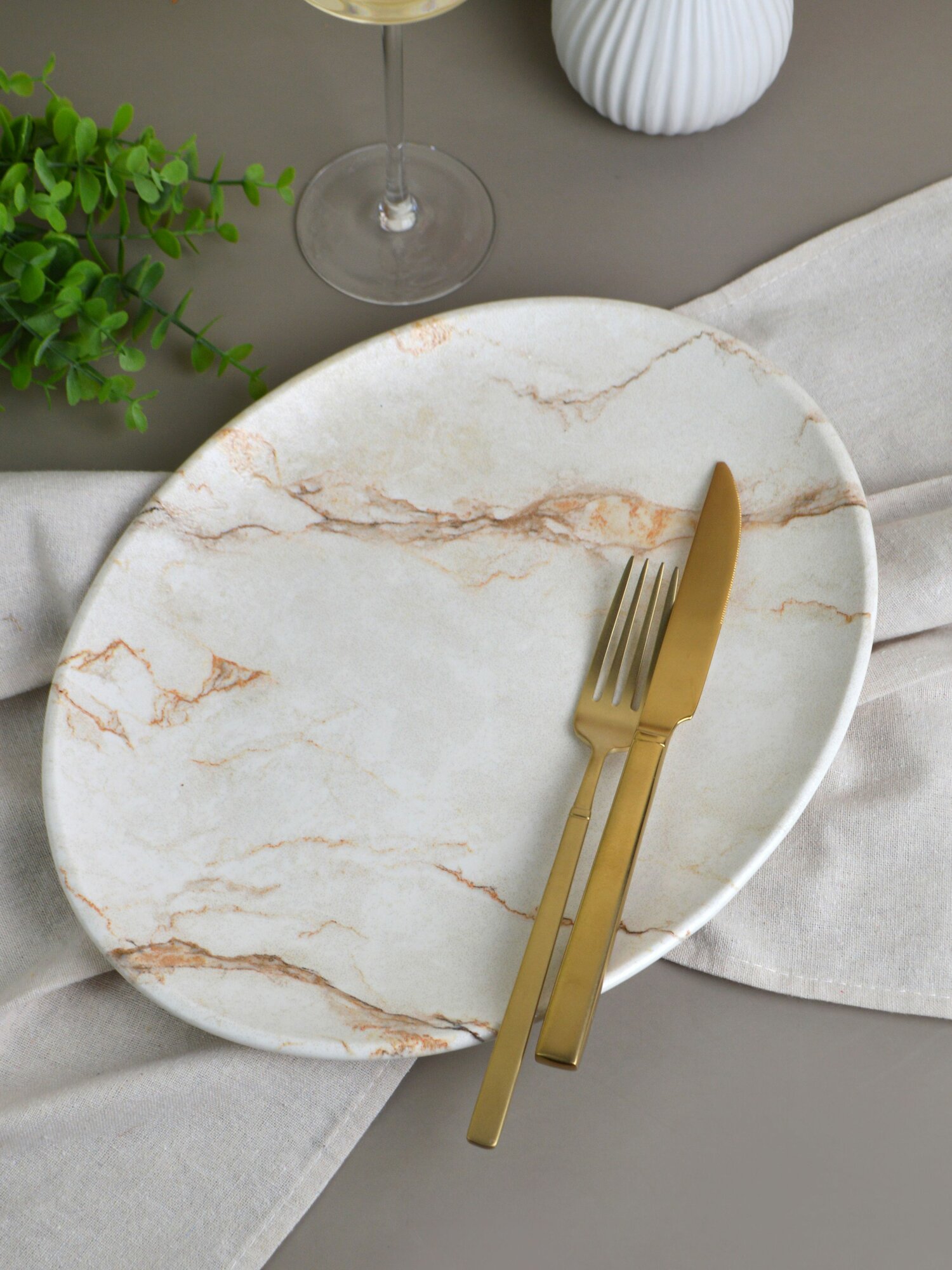 Блюдо овальное для подачи 31*24 см, 1 шт, фарфор, Granix Bonna