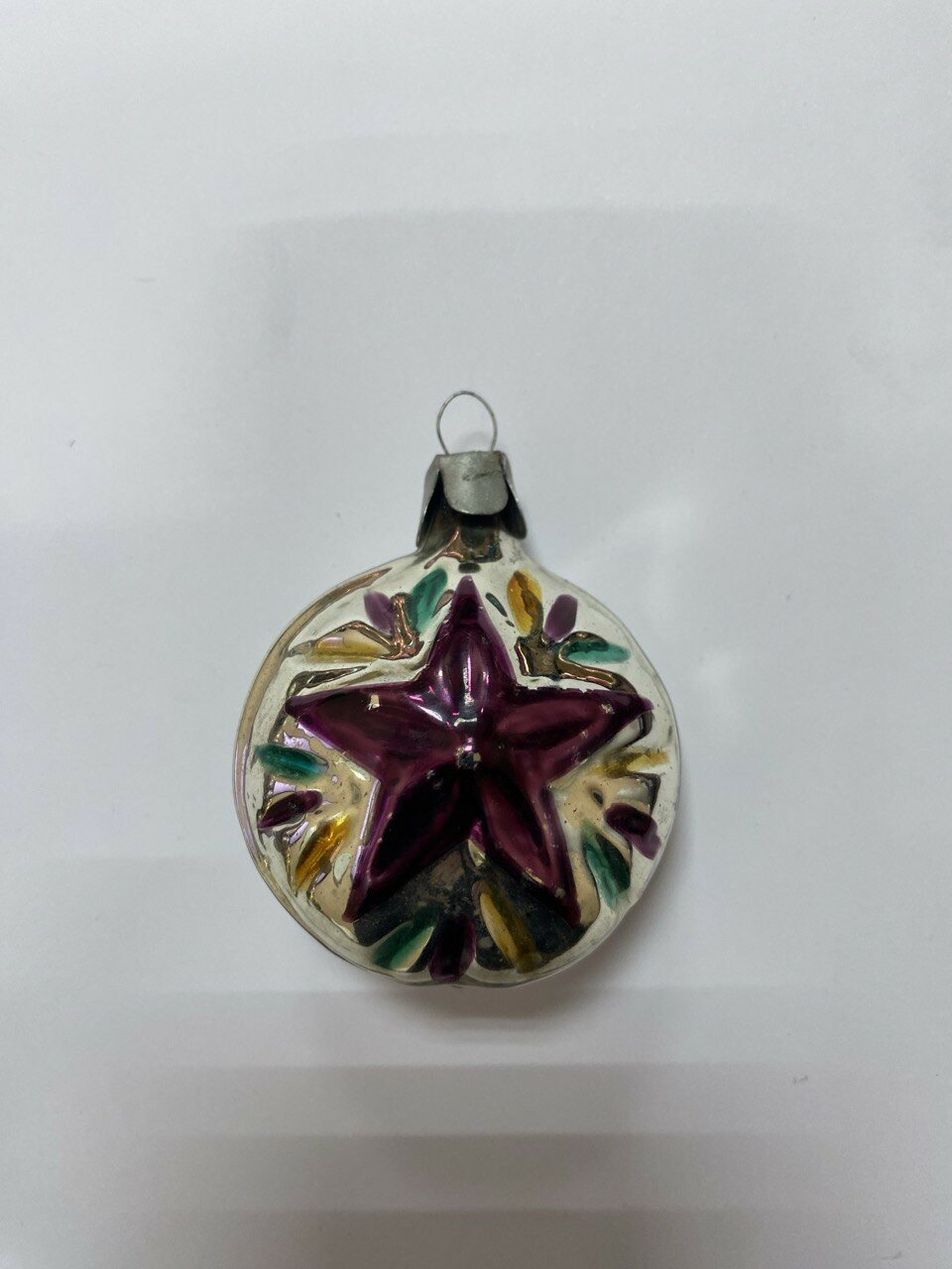 Игрушка на елку Медальон "Звезда"