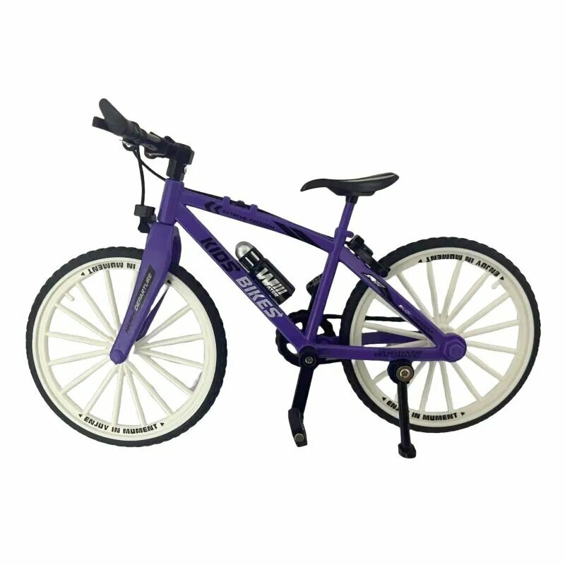 Xiaomi YouPin Модель-игрушка велосипеда 1:12, размер 20 см, копия горного велосипеда, в упаковке/синяя. Подходит для игры детей или декора.