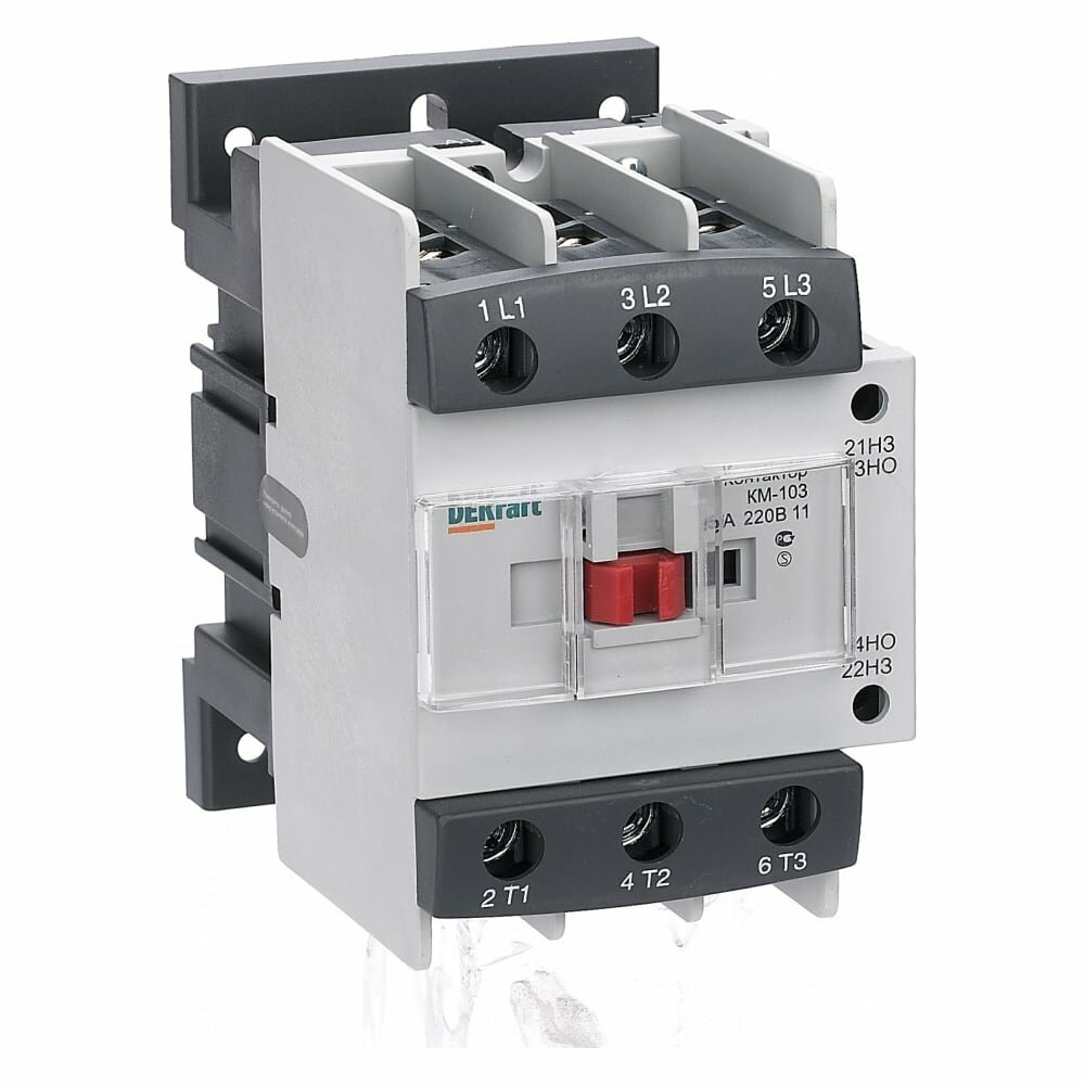 Контактор DEKraft КМ-103 95А 220В АС3