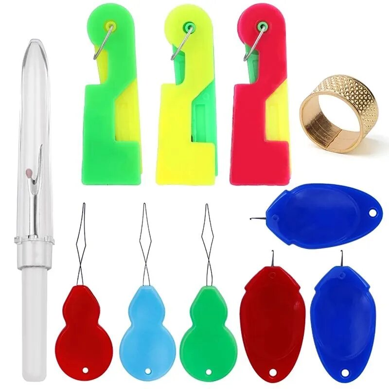 Нитковдеватель для иголки, нитевдеватель для швейной машины,11 штук в наборе