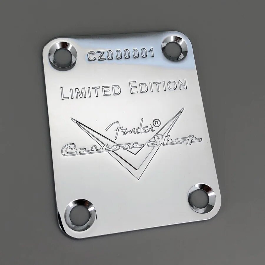 Пластина грифа гитары Custom Shop Gold Chrome для гитары ST TL