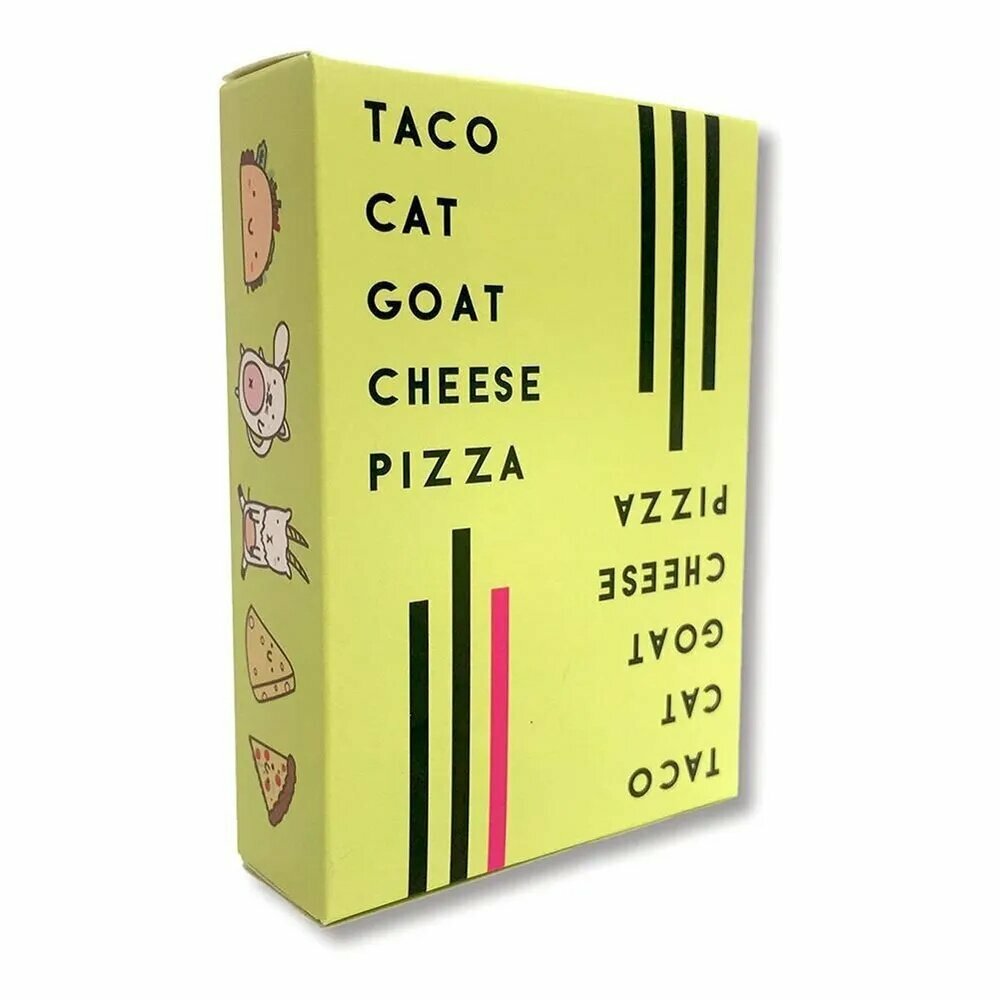 Английская карточная игра тако КОТ пицца С козьим сыром