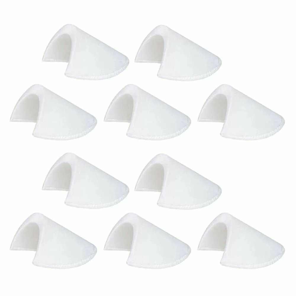 5 пар многоразовых швейных плечевых накладок 15x9см дышащие