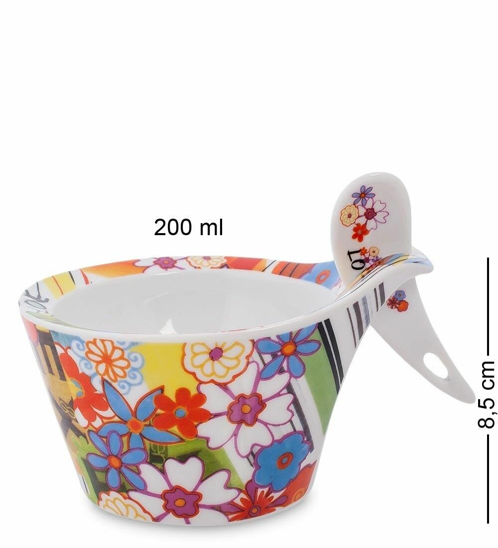 Десертный набор Счастливы вместе (Retro love/TOPCHOICE) A2079030 TOPCHOICE, Фарфор