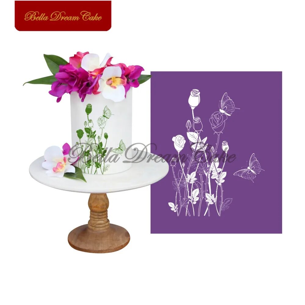 Шаблон для декорирования торта AK ART KITCHENWARE