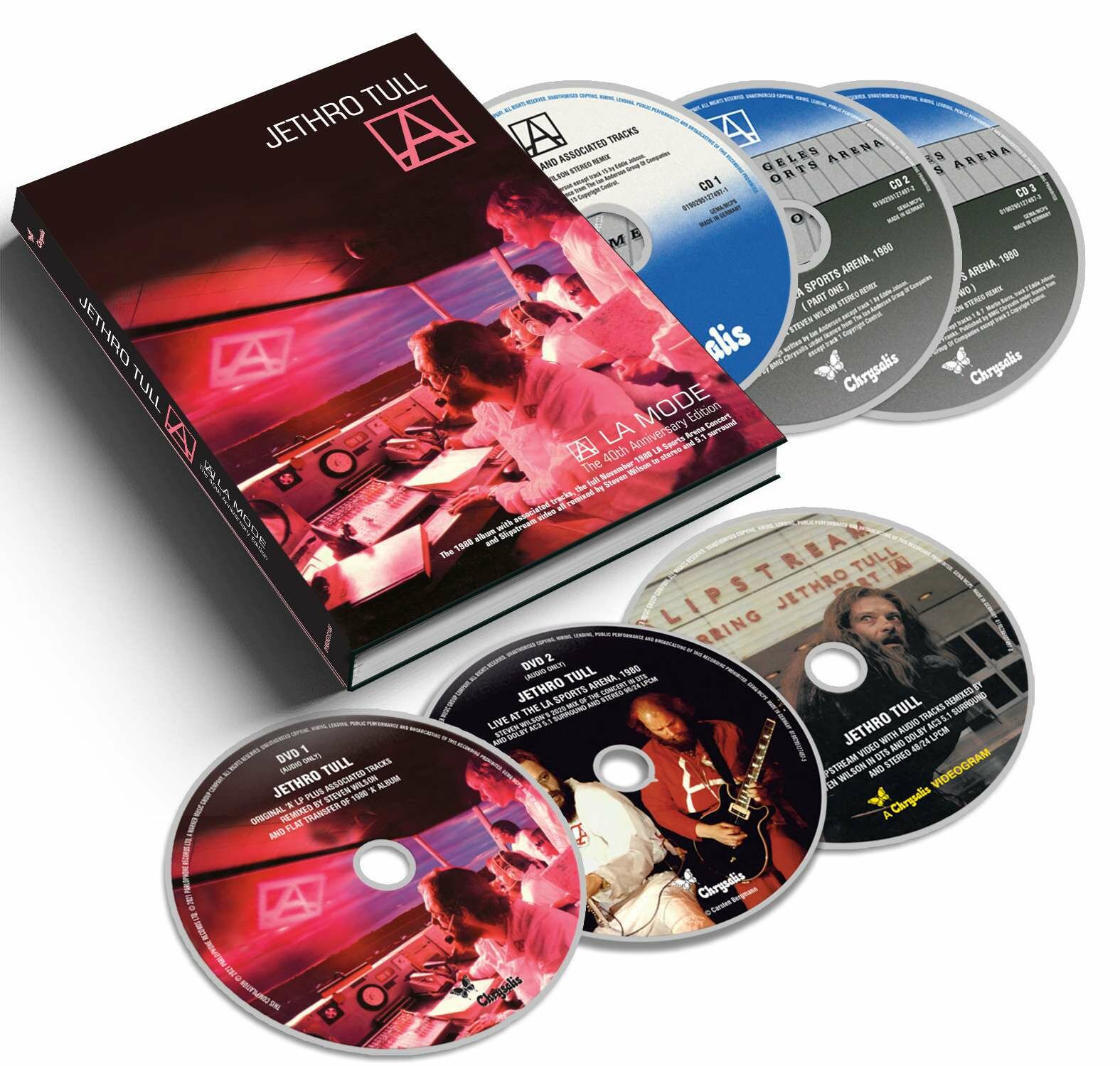 Компакт-диск Jethro Tull - A (A La Mode) (The 40th Anniversary Edition) (3 CD)