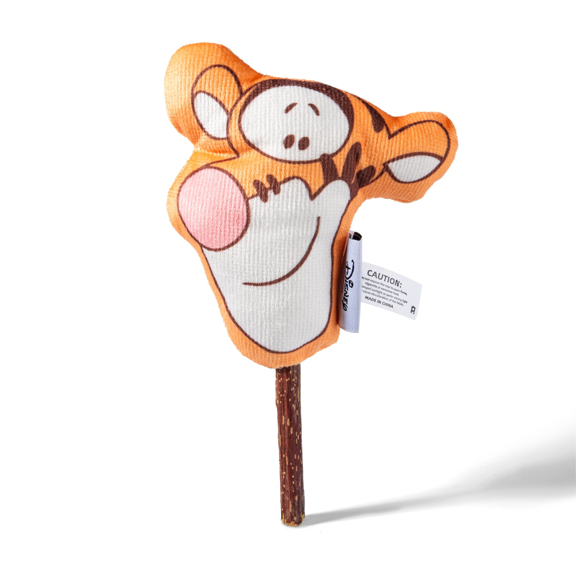 Игрушка Jump Tiger с кошачьей мятой для кошек, 10x3x15 см, натуральная травяная головоломка