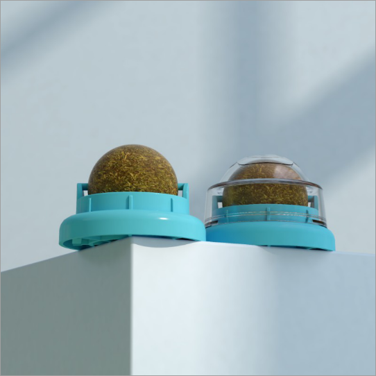 Игрушка-дразнилка для кошек: вращающаяся палочка-вертушка для самостоятельных игр, снятия скуки, чистки зубов, для