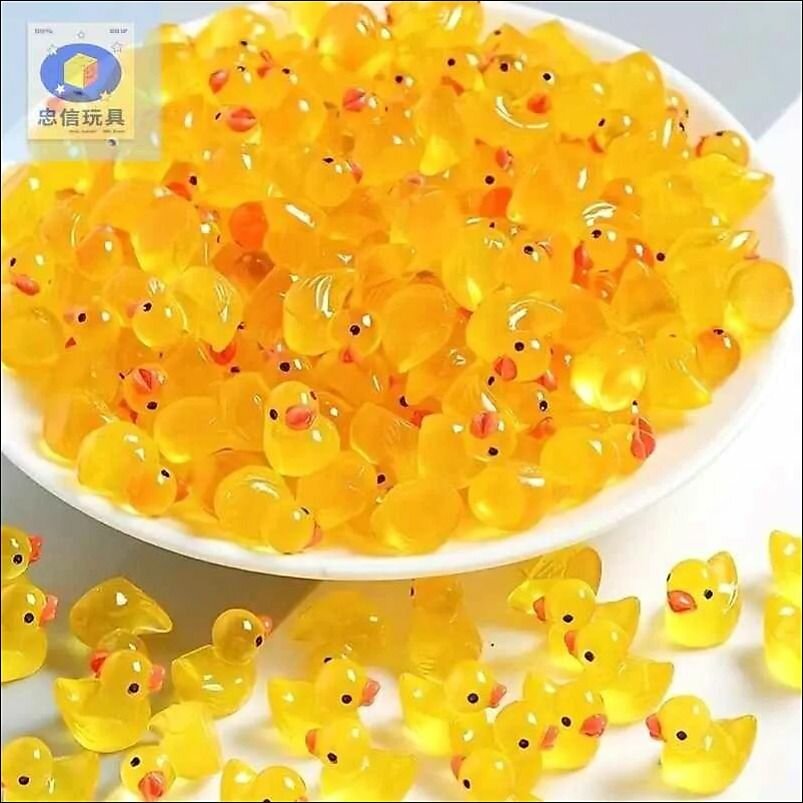 30шт Мини утка из смолы