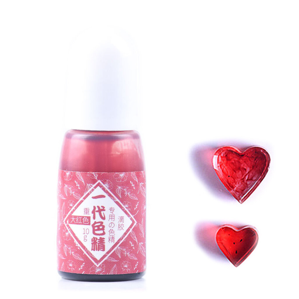 20 Цветов УФ-Пигмент смолы DIY Эпоксидные Поделки Высококонцентрированный Краситель для Изготовления Ювелирных Изделий Эффект Рисования Тушью Выводы