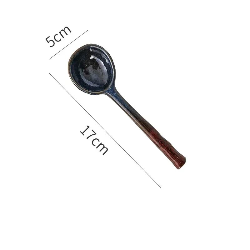 Керамическая суповая ложка 1 шт. 07