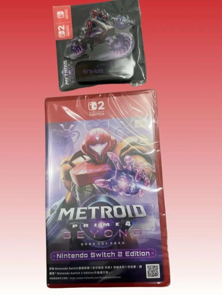 Игра Metroid Prime 4 для (Switch 2) (Nintendo Switch, Nintendo Switch 2, Английская версия)