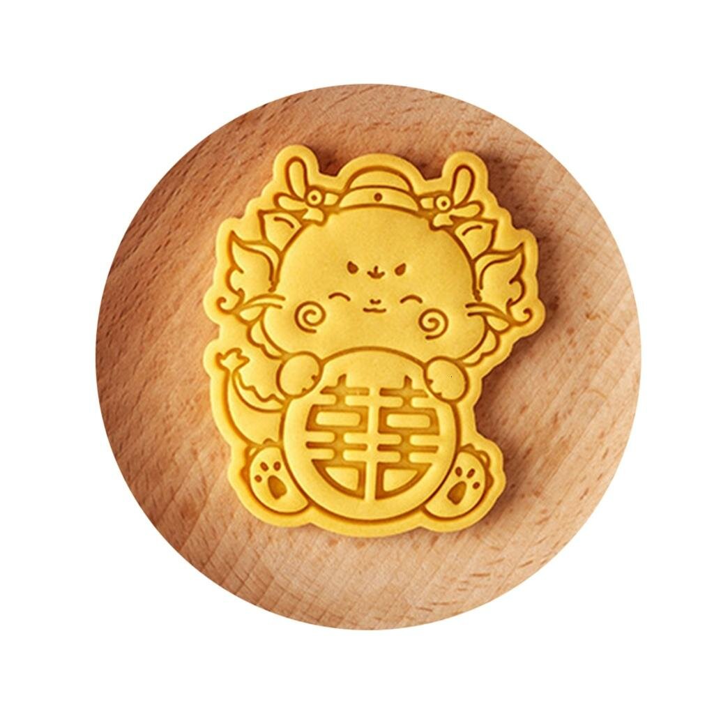 Формы для печенья 3D с драконом, Xi