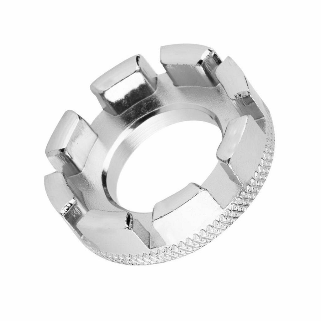 Ключ для спиц велосипеда 8-гранный, серебро