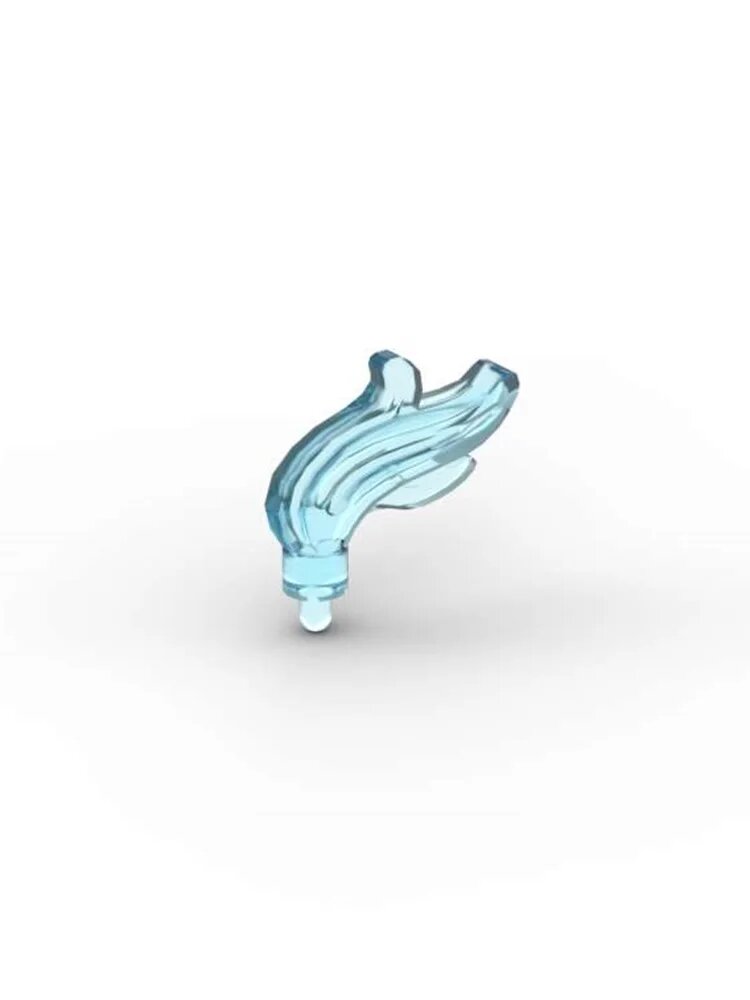 Конструктор MOC голубой, 42-trans light blue