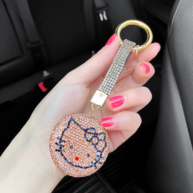 Брелок для ключей от машины, высококачественный креативный металлический декор для сумки, аксессуар для автомобиля,
