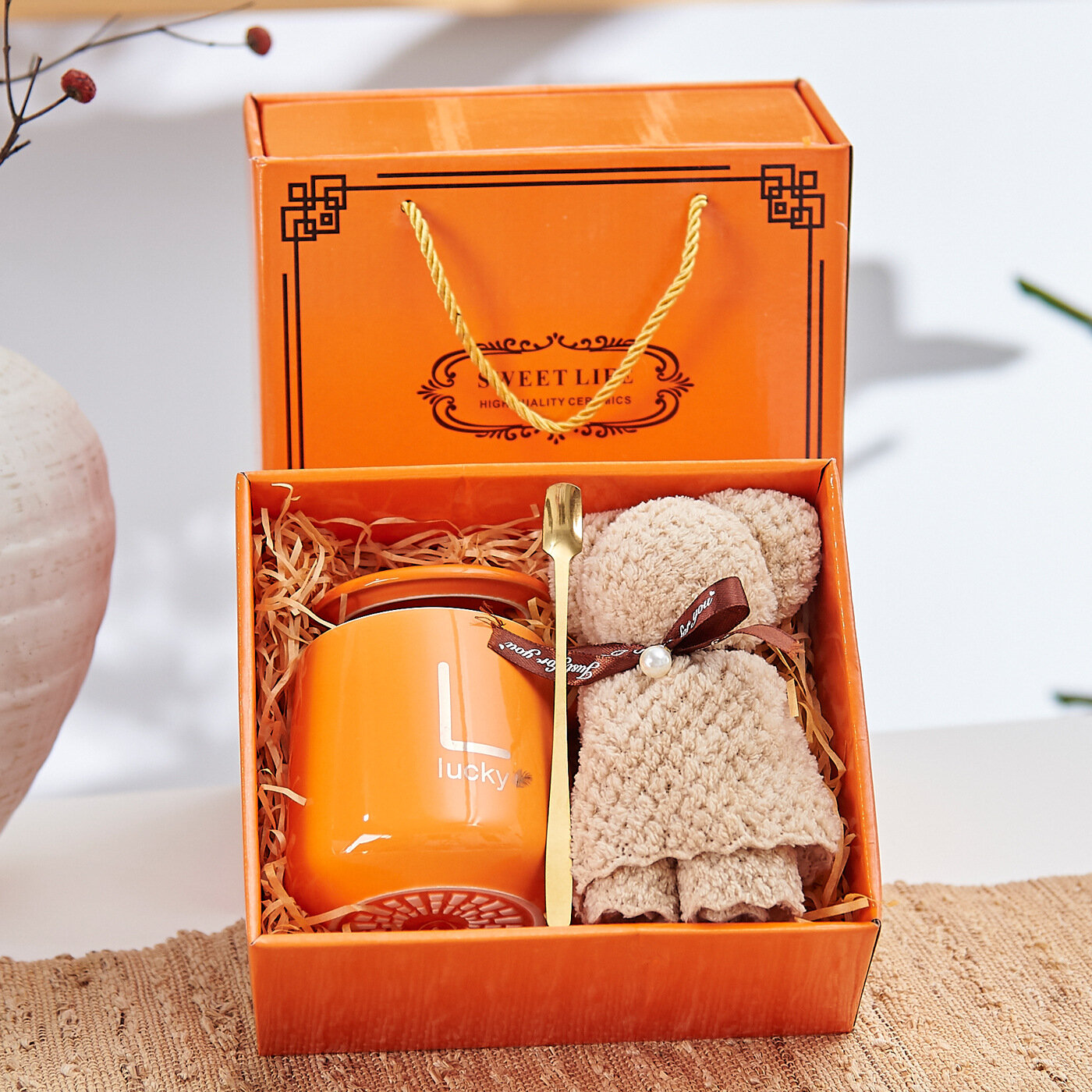 Новогодний подарочный набор с кружкой, удобный подарок для открытия мероприятий, взаимодействия с клиентами, командного строительства, практичные маленькие индивидуальные подарки