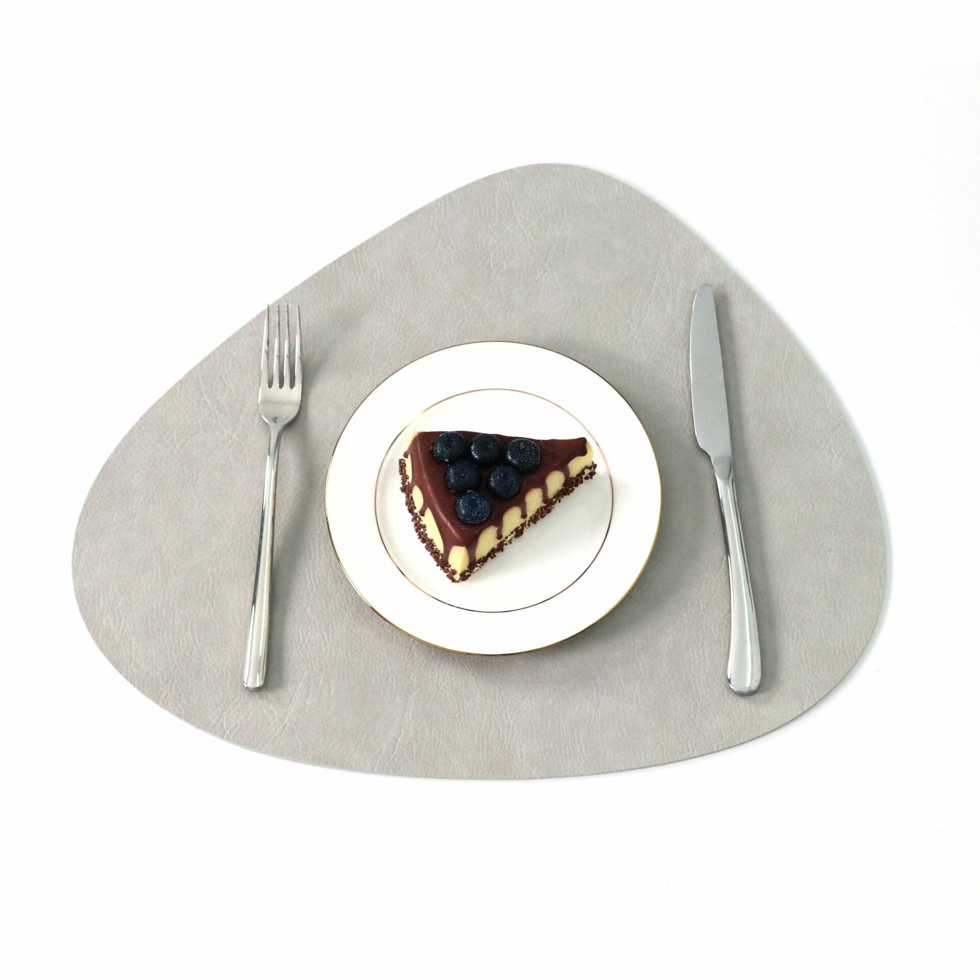 Двусторонний кожаный поднос из коровьей кожи, простой квадратный коврик для чашки чая, обеденный стол, западный ресторан, термоизоляционный коврик, подставка для стаканов, индивидуальный заказ