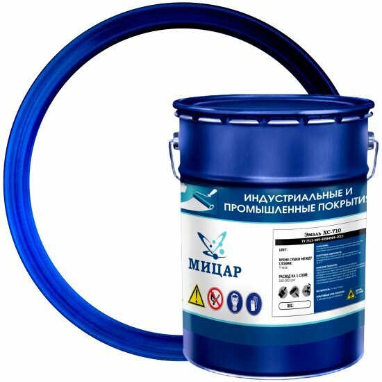 Эмаль Мицар ХС-710, 5 кг, белый
