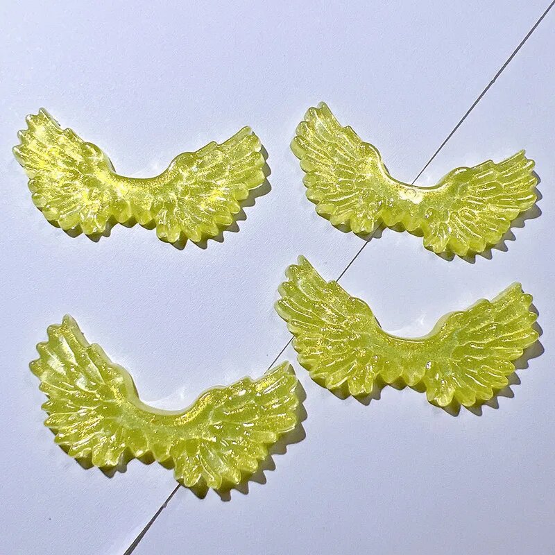 10 шт. Каваи крылья ангела из смолы для декорирования 7