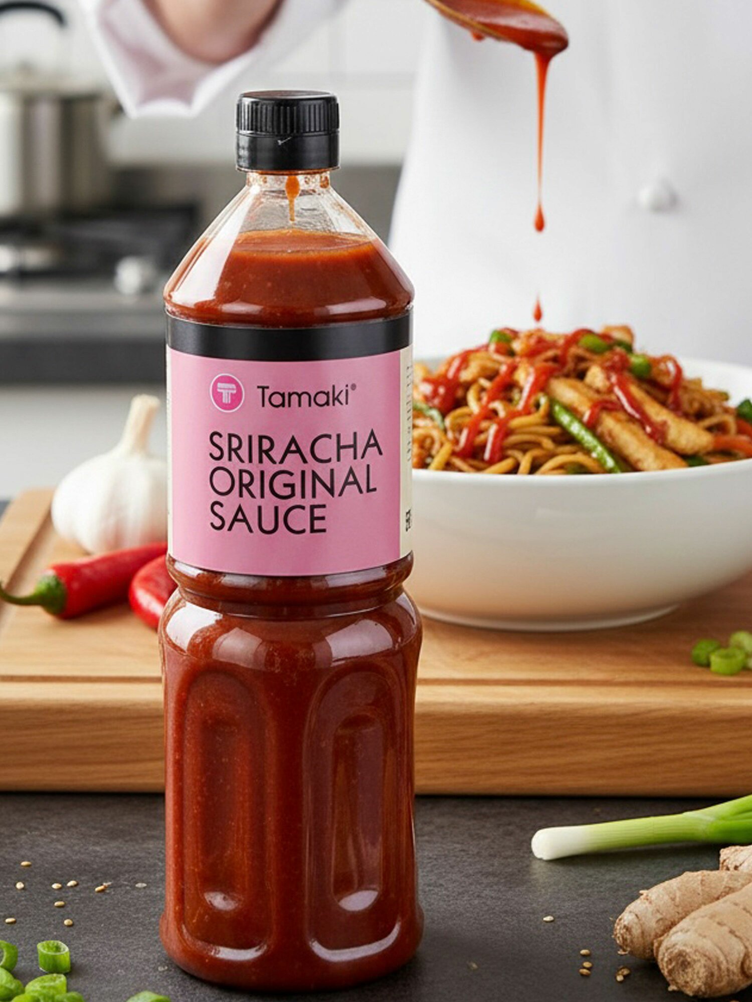 TAMAKI (Тамаки) Соус Шрирача, 1000 мл