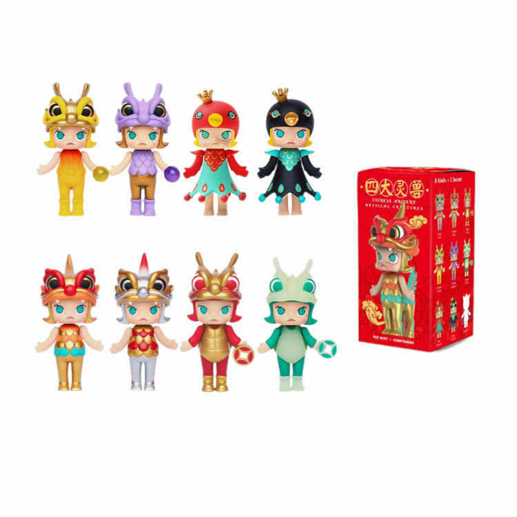 Коллекционная фигурка унисекс POP MART Molly 2018 Single Mystery Box (Random Pick)