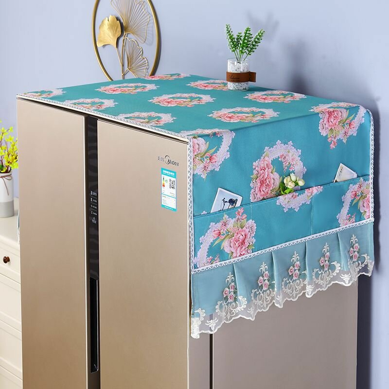 Чехол для холодильника с одной дверью и двойной дверью, чехол для хранения холодильника с одной дверью, универсальный чехол для холодильника и стиральной машины