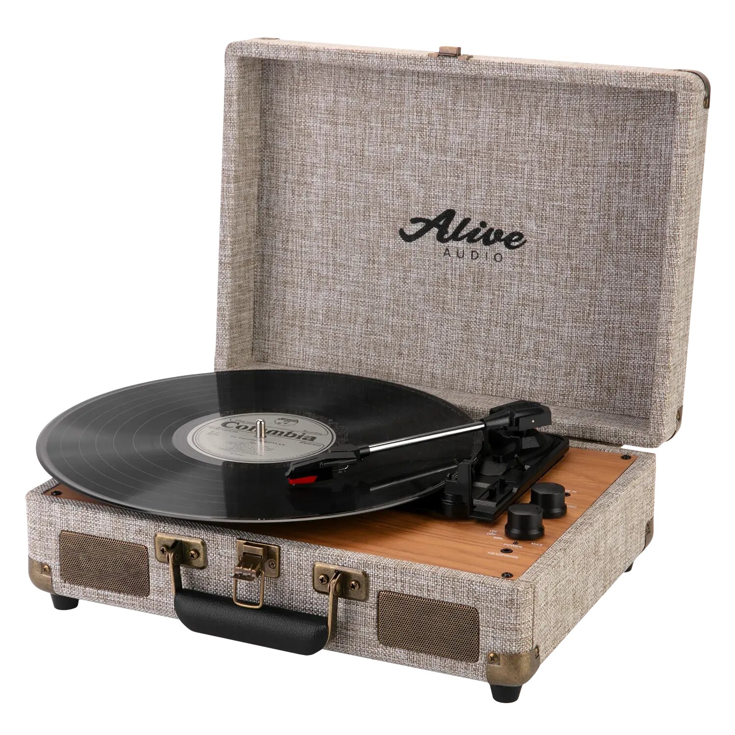 Проигрыватель винила Alive Audio GLAM The Canvas Edition Shadow с Bluetooth