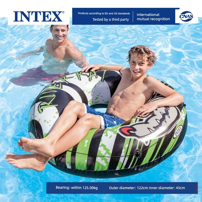 INTEX Надувной круг в форме крысы для веса до 125 кг (250 фунтов) - Большой размер для безопасности