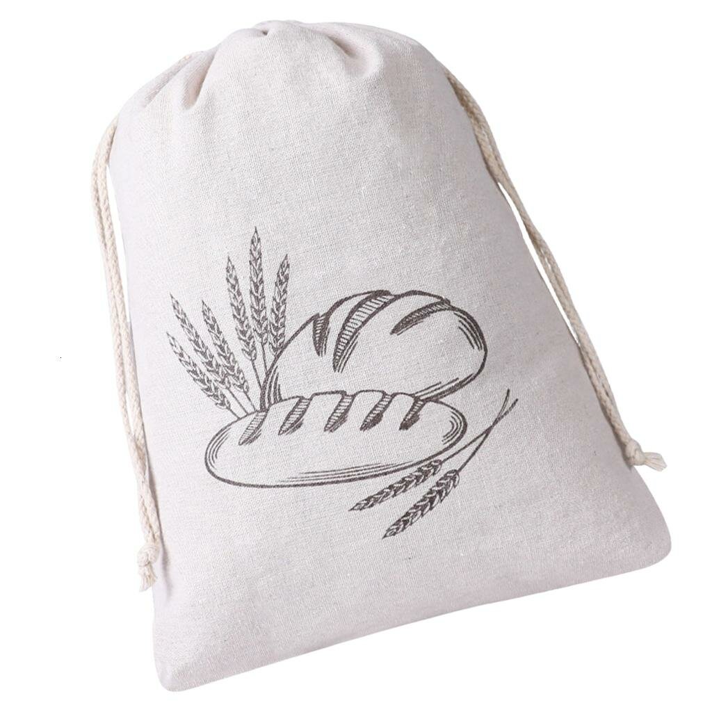 Многоразовый хлебный мешок с хлопковой подкладкой, A