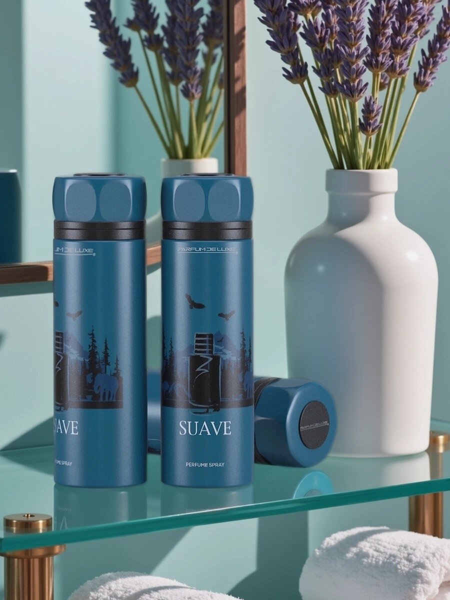 SUAVE. Мужской парфюмированный дезодорант-спрей, 200мл