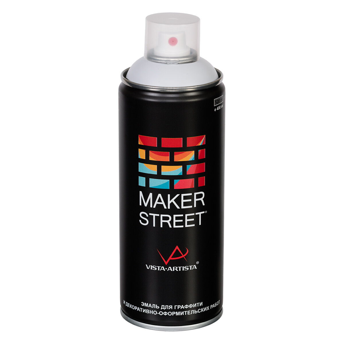 MAKERSTREET краска эмаль для граффити и декоративно-оформительских работ, аэрозоль 400 мл, 706 Сине-серый свет, MS400