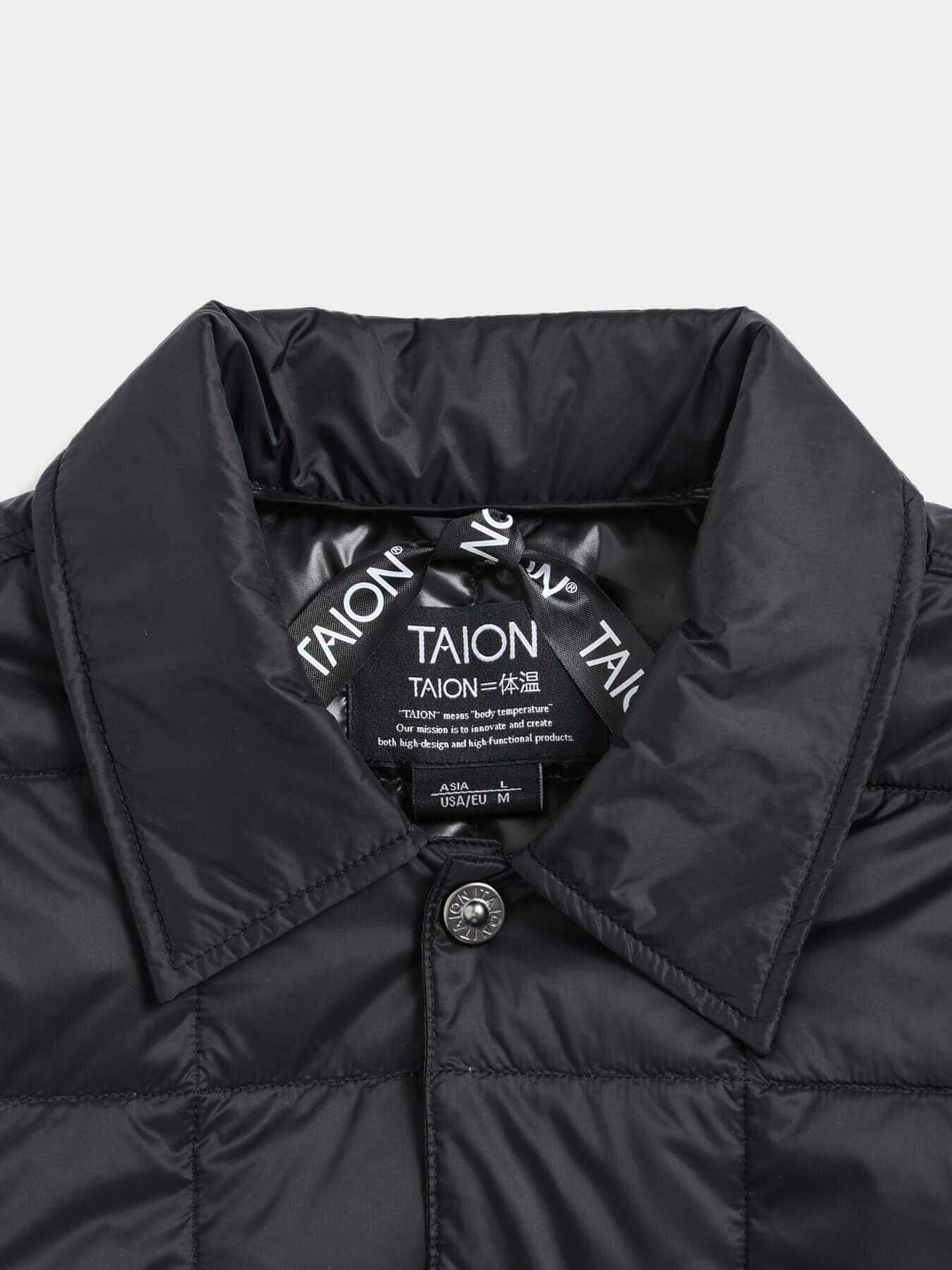 Пуховик TAION BASIC DOWN COACH, размер 2XL, черный — фото 1